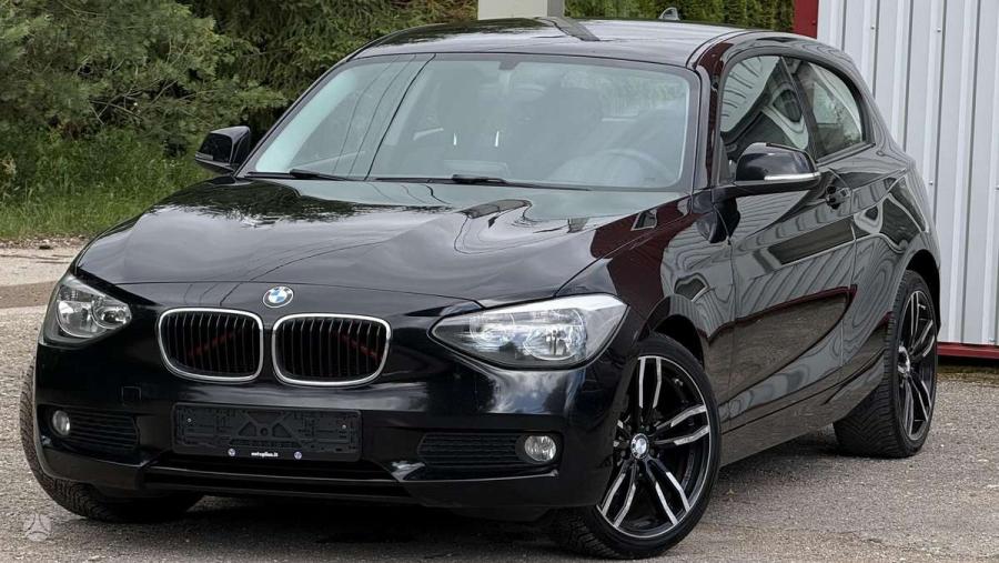 Melns BMW 114 2014 Ukmergė, ar dzinēja tilpumu 1.60 L un nobraukumu 276 tūkst. km par 4200 €, foto 3 vietnē AUTOMOTO.COM.LV