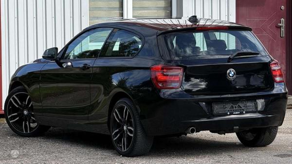 Melns BMW 114 2014 Ukmergė, ar dzinēja tilpumu 1.60 L un nobraukumu 276 tūkst. km par 4200 €, foto 4 vietnē AUTOMOTO.COM.LV