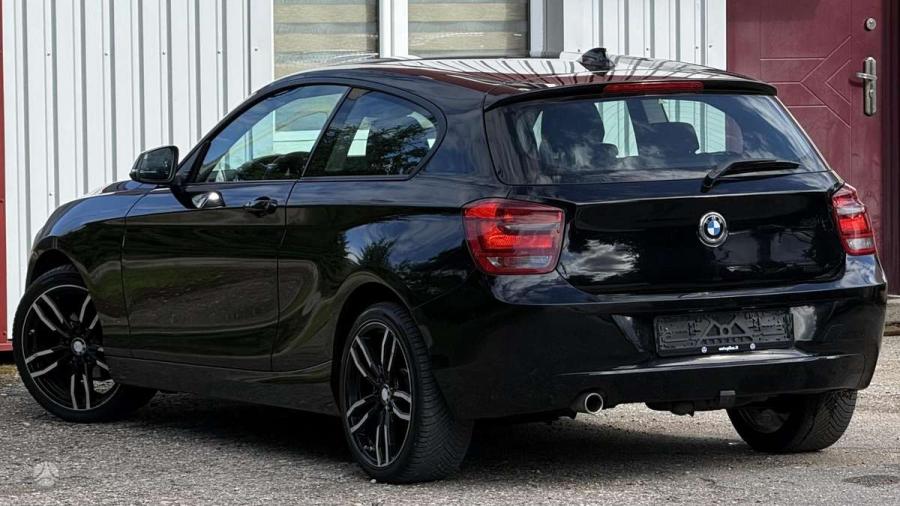 Melns BMW 114 2014 Ukmergė, ar dzinēja tilpumu 1.60 L un nobraukumu 276 tūkst. km par 4200 €, foto 4 vietnē AUTOMOTO.COM.LV