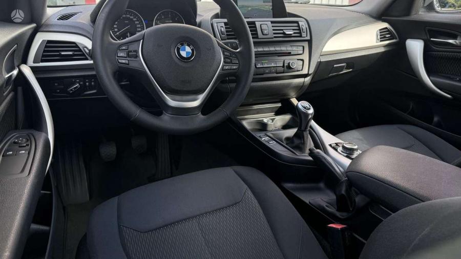 Melns BMW 114 2014 Ukmergė, ar dzinēja tilpumu 1.60 L un nobraukumu 276 tūkst. km par 4200 €, foto 12 vietnē AUTOMOTO.COM.LV
