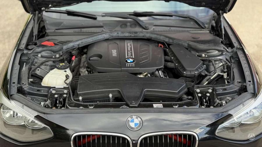 Melns BMW 114 2014 Ukmergė, ar dzinēja tilpumu 1.60 L un nobraukumu 276 tūkst. km par 4200 €, foto 21 vietnē AUTOMOTO.COM.LV