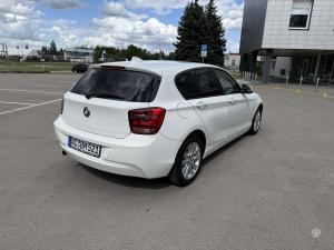 White BMW 114 2012 in Panevezys, with an engine capacity of 1.60 L and mileage of 218 thousand km for 4900 €, photo 4 on AUTOMOTO.COM.LV