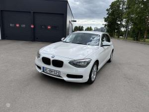 White BMW 114 2012 in Panevezys, with an engine capacity of 1.60 L and mileage of 218 thousand km for 4900 €, photo 5 on AUTOMOTO.COM.LV