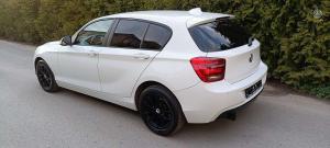 White BMW 114 2014 in Kaunas, with an engine capacity of 1.60 L and mileage of 204 thousand km for 5399 €, photo 4 on AUTOMOTO.COM.LV