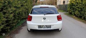 White BMW 114 2014 in Kaunas, with an engine capacity of 1.60 L and mileage of 204 thousand km for 5399 €, photo 9 on AUTOMOTO.COM.LV
