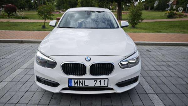 White BMW 114 2014 in Marijampole, with an engine capacity of 1.60 L and mileage of 154 thousand km for 5450 €, photo 2 on AUTOMOTO.COM.LV
