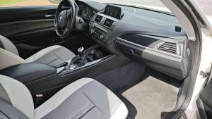 White BMW 114 2014 in Marijampole, with an engine capacity of 1.60 L and mileage of 154 thousand km for 5450 €, photo 10 on AUTOMOTO.COM.LV