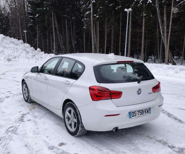 White BMW 114 2015 in Klaipeda, with an engine capacity of 1.60 L and mileage of 215 thousand km for 6900 €, photo 6 on AUTOMOTO.COM.LV
