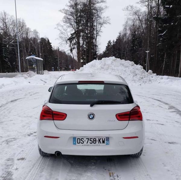 White BMW 114 2015 in Klaipeda, with an engine capacity of 1.60 L and mileage of 215 thousand km for 6900 €, photo 7 on AUTOMOTO.COM.LV