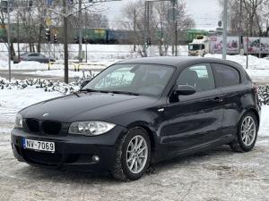 Black BMW 116 2009 in Riga, with an engine capacity of 1.60 L and mileage of 298 thousand km for 4500 €, photo  on AUTOMOTO.COM.LV