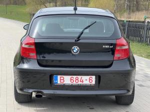 Black BMW 116 2009 in Rezekne, with an engine capacity of 2.00 L and mileage of 273 thousand km for 2500 €, photo 5 on AUTOMOTO.COM.LV