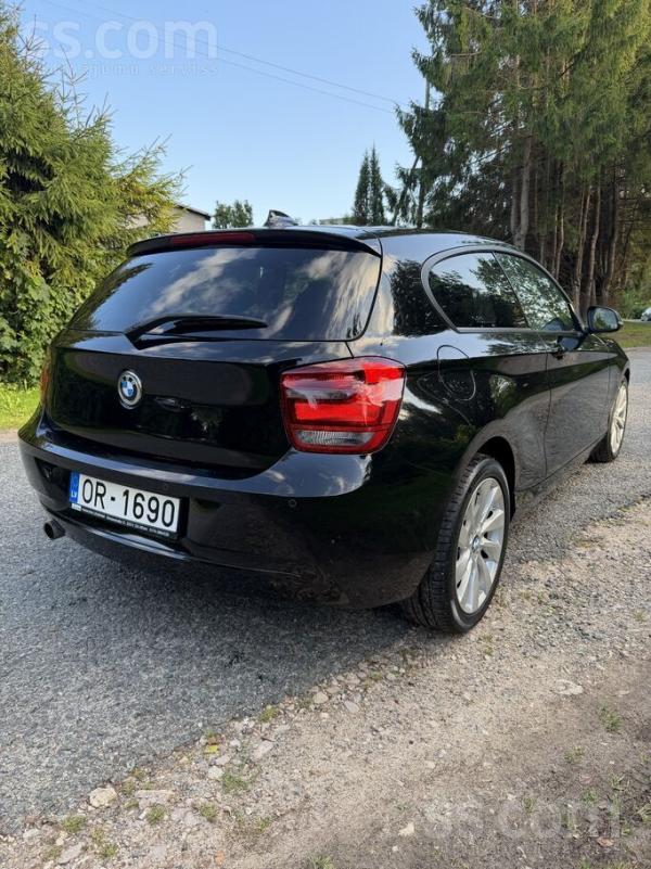 Melns BMW 116 2012 Jelgava, ar dzinēja tilpumu 1.60 L un nobraukumu 241 tūkst. km par 4650 €, foto 2 vietnē AUTOMOTO.COM.LV