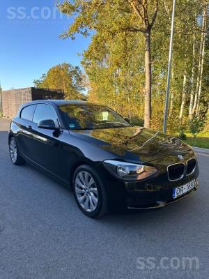 Black BMW 116 2012 in Jelgava, with an engine capacity of 1.60 L and mileage of 241 thousand km for 4450 €, photo  on AUTOMOTO.COM.LV