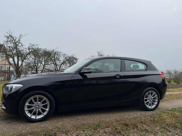 Melns BMW 116 2013 Utena, ar dzinēja tilpumu 1.60 L un nobraukumu 157 tūkst. km par 4650 €, foto 4 vietnē AUTOMOTO.COM.LV