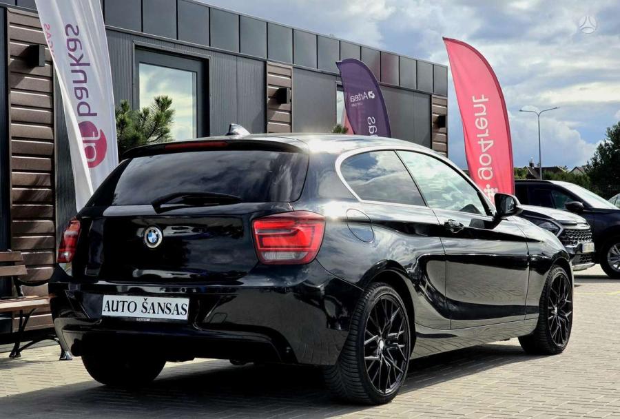 Melns BMW 116 2013 Tauragė, ar dzinēja tilpumu 1.60 L un nobraukumu 259 tūkst. km par 4900 €, foto 9 vietnē AUTOMOTO.COM.LV