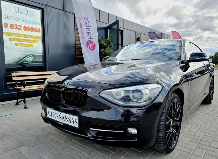 Melns BMW 116 2013 Tauragė, ar dzinēja tilpumu 1.60 L un nobraukumu 259 tūkst. km par 4900 €, foto 11 vietnē AUTOMOTO.COM.LV