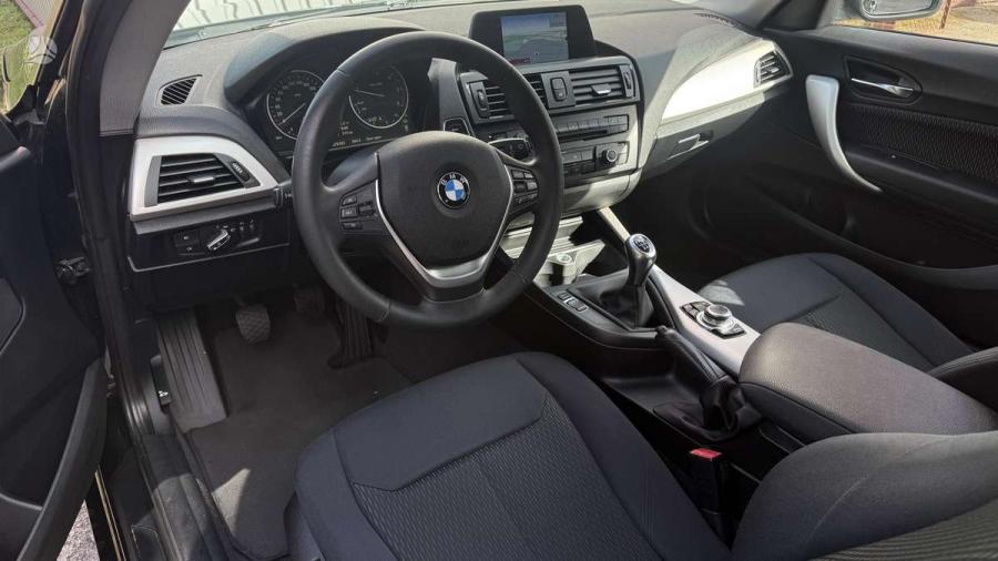 Melns BMW 116 2014 Ukmergė, ar dzinēja tilpumu 1.60 L un nobraukumu 276 tūkst. km par 4350 €, foto 12 vietnē AUTOMOTO.COM.LV