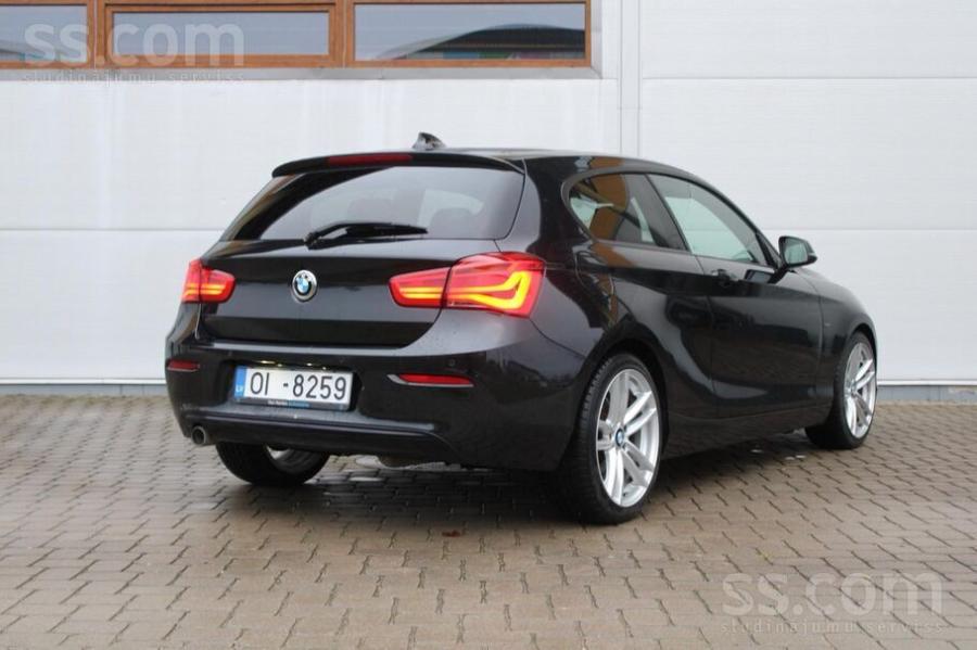 Melns BMW 116 2015 Saldus, ar dzinēja tilpumu 1.50 L un nobraukumu 260 tūkst. km par 7245 €, foto 6 vietnē AUTOMOTO.COM.LV
