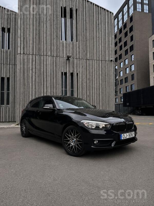 Melns BMW 116 2015 Rīga, ar dzinēja tilpumu 1.50 L un nobraukumu 138 tūkst. km par 8100 €, foto 1 vietnē AUTOMOTO.COM.LV