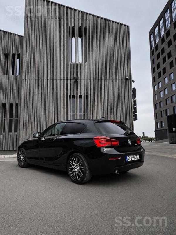 Melns BMW 116 2015 Rīga, ar dzinēja tilpumu 1.50 L un nobraukumu 138 tūkst. km par 8100 €, foto 2 vietnē AUTOMOTO.COM.LV
