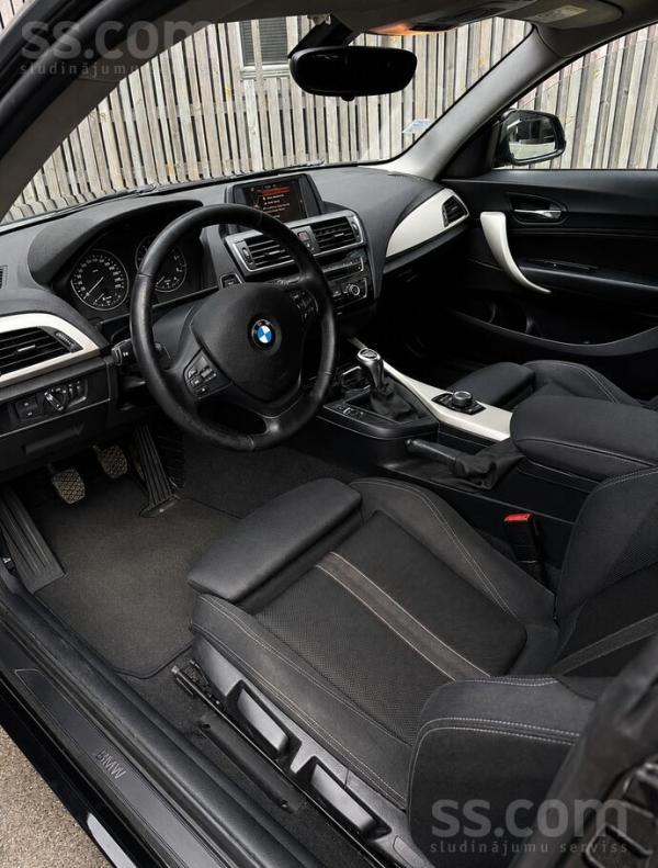 Melns BMW 116 2015 Rīga, ar dzinēja tilpumu 1.50 L un nobraukumu 138 tūkst. km par 8100 €, foto 6 vietnē AUTOMOTO.COM.LV