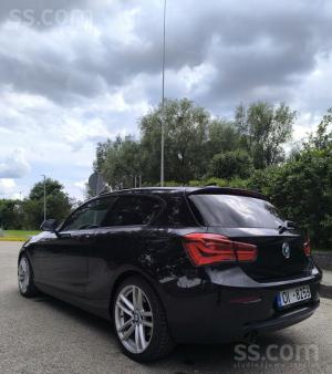Black BMW 116 2015 in Riga, with an engine capacity of 1.60 L and mileage of 268 thousand km for 7500 €, photo 3 on AUTOMOTO.COM.LV