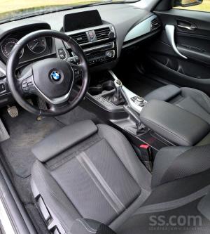 Melns BMW 116 2015 Rīga, ar dzinēja tilpumu 1.50 L un nobraukumu 270 tūkst. km par 7500 €, foto 6 vietnē AUTOMOTO.COM.LV