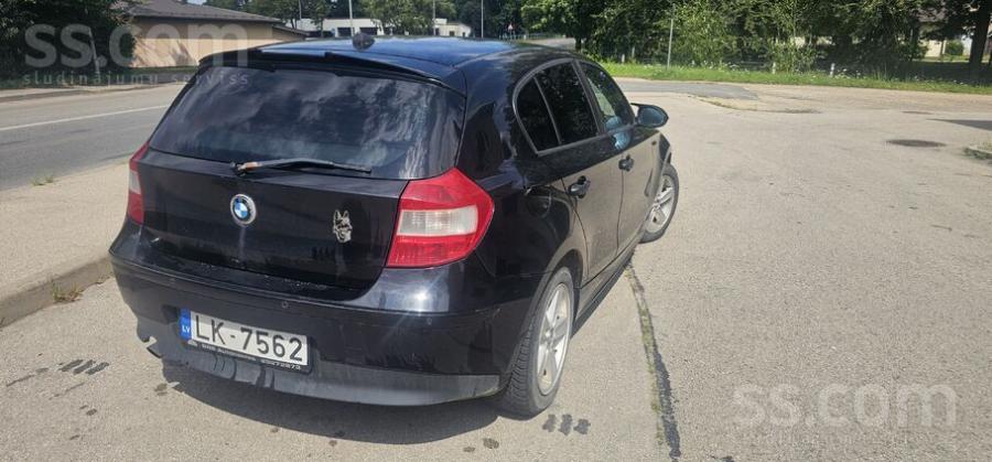 Черный БМВ 116 2004 в Екабпилс, объемом двигателя 1.60 л и пробегом 281 тыс. км за 1650 €, фото 4 на AUTOMOTO.COM.LV