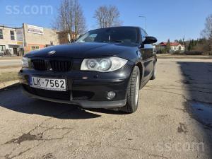 Melns BMW 116 2004 Jēkabpils, ar dzinēja tilpumu 1.60 L un nobraukumu 243 tūkst. km par 1550 €, foto  vietnē AUTOMOTO.COM.LV