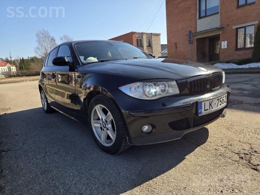 Melns BMW 116 2004 Jēkabpils, ar dzinēja tilpumu 1.60 L un nobraukumu 243 tūkst. km par 1550 €, foto 3 vietnē AUTOMOTO.COM.LV