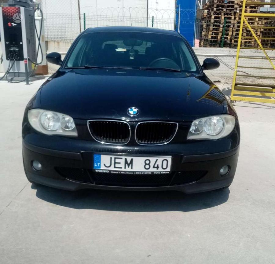 Melns BMW 116 2004 Šauļi, ar dzinēja tilpumu 0.00 L un nobraukumu 356 tūkst. km par 1900 €, foto 3 vietnē AUTOMOTO.COM.LV