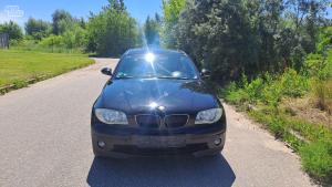 Black BMW 116 2005 in Vilnius, with an engine capacity of 1.60 L and mileage of 215 thousand km for 1550 €, photo 4 on AUTOMOTO.COM.LV