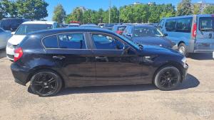 Black BMW 116 2005 in Vilnius, with an engine capacity of 1.60 L and mileage of 215 thousand km for 1550 €, photo 21 on AUTOMOTO.COM.LV