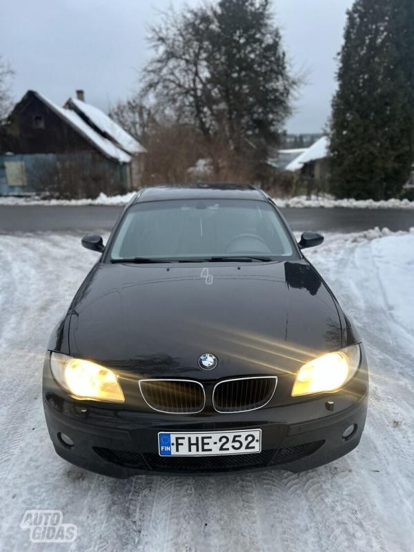 Melns BMW 116 2005 Viļņa, ar dzinēja tilpumu 1.60 L un nobraukumu 250 tūkst. km par 1200 €, foto 6 vietnē AUTOMOTO.COM.LV