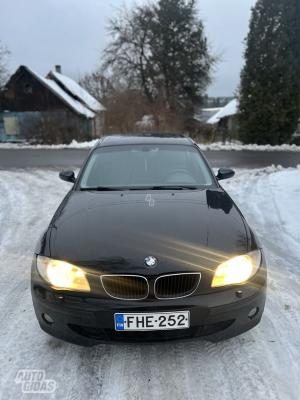 Black BMW 116 2005 in Vilnius, with an engine capacity of 1.60 L and mileage of 250 thousand km for 1200 €, photo 6 on AUTOMOTO.COM.LV