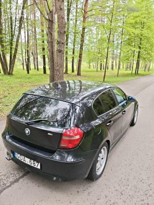 Black BMW 116 2005 in Kaunas, with an engine capacity of 1.60 L and mileage of 227 thousand km for 2700 €, photo 4 on AUTOMOTO.COM.LV
