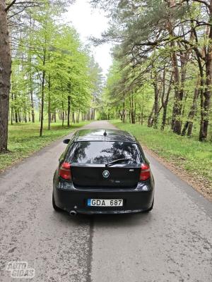 Black BMW 116 2005 in Kaunas, with an engine capacity of 1.60 L and mileage of 227 thousand km for 2700 €, photo 10 on AUTOMOTO.COM.LV
