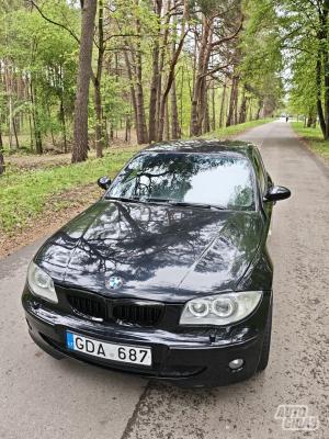 Black BMW 116 2005 in Kaunas, with an engine capacity of 1.60 L and mileage of 227 thousand km for 2700 €, photo 11 on AUTOMOTO.COM.LV