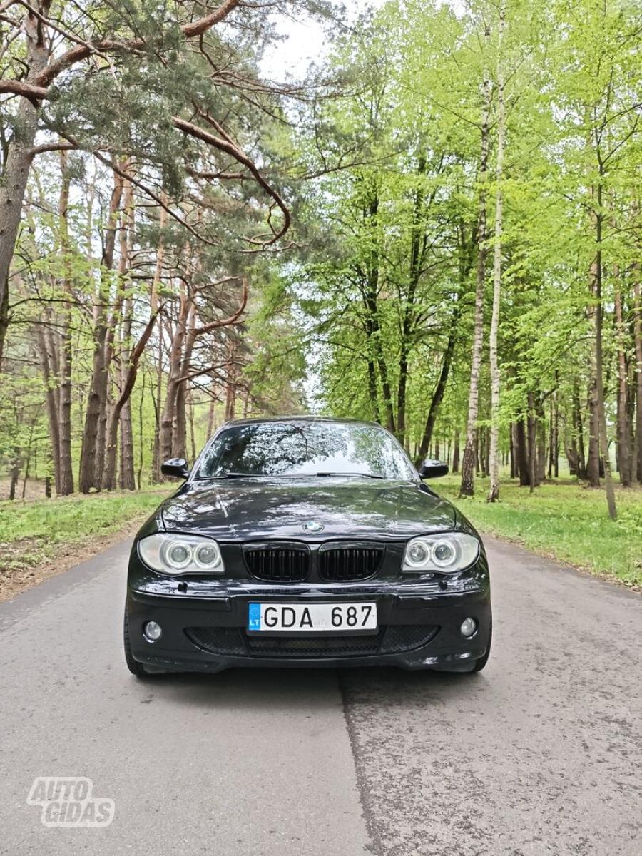 Black BMW 116 2005 in Kaunas, with an engine capacity of 1.60 L and mileage of 227 thousand km for 2700 €, photo 12 on AUTOMOTO.COM.LV