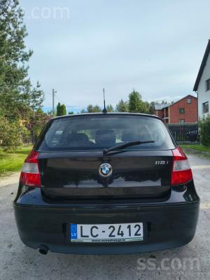 Melns BMW 116 2005 Jelgava, ar dzinēja tilpumu 1.60 L un nobraukumu 221 tūkst. km par 2100 €, foto 3 vietnē AUTOMOTO.COM.LV
