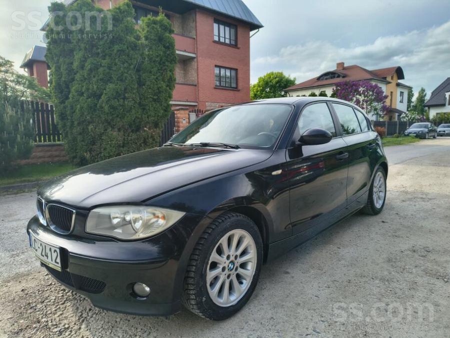 Melns BMW 116 2005 Jelgava, ar dzinēja tilpumu 1.60 L un nobraukumu 221 tūkst. km par 2100 €, foto 6 vietnē AUTOMOTO.COM.LV