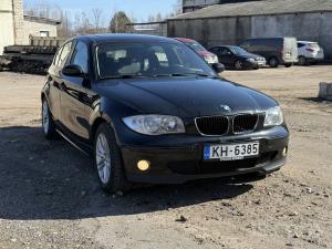 Melns BMW 116 2005 Rīga, ar dzinēja tilpumu 1.60 L un nobraukumu 250 tūkst. km par 1500 €, foto  vietnē AUTOMOTO.COM.LV