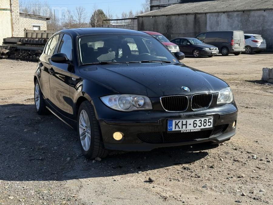 Melns BMW 116 2005 Rīga, ar dzinēja tilpumu 1.60 L un nobraukumu 250 tūkst. km par 1500 €, foto 1 vietnē AUTOMOTO.COM.LV
