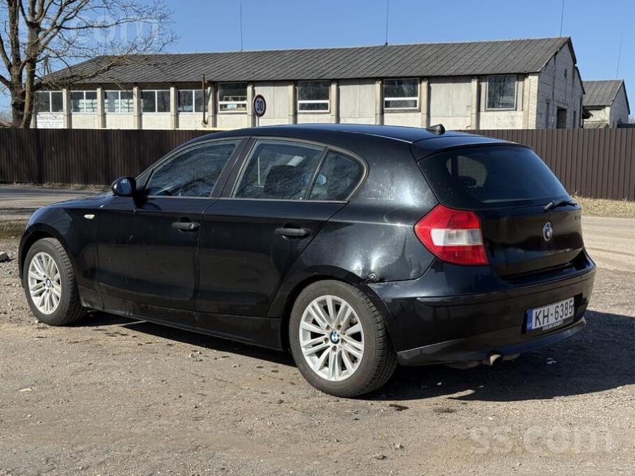 Melns BMW 116 2005 Rīga, ar dzinēja tilpumu 1.60 L un nobraukumu 250 tūkst. km par 1500 €, foto 6 vietnē AUTOMOTO.COM.LV