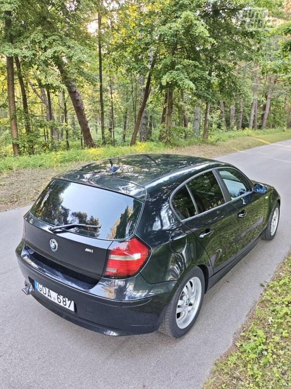 Black BMW 116 2005 in Kaunas, with an engine capacity of 1.60 L and mileage of 227 thousand km for 1650 €, photo 2 on AUTOMOTO.COM.LV