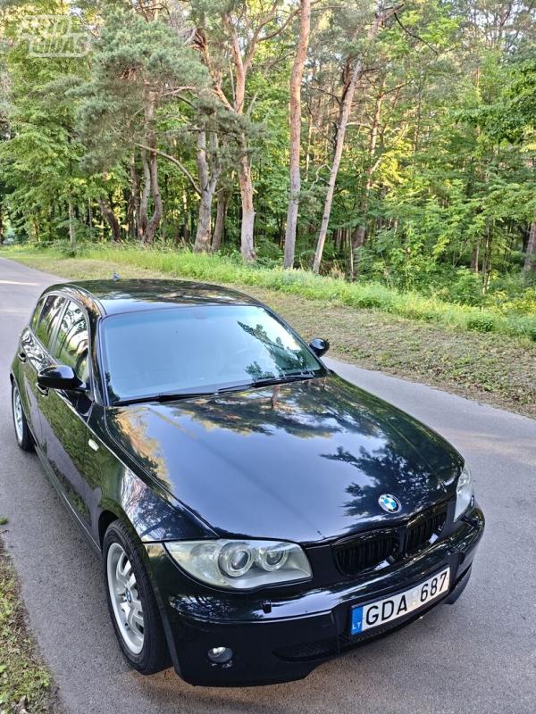 Black BMW 116 2005 in Kaunas, with an engine capacity of 1.60 L and mileage of 227 thousand km for 1650 €, photo 3 on AUTOMOTO.COM.LV