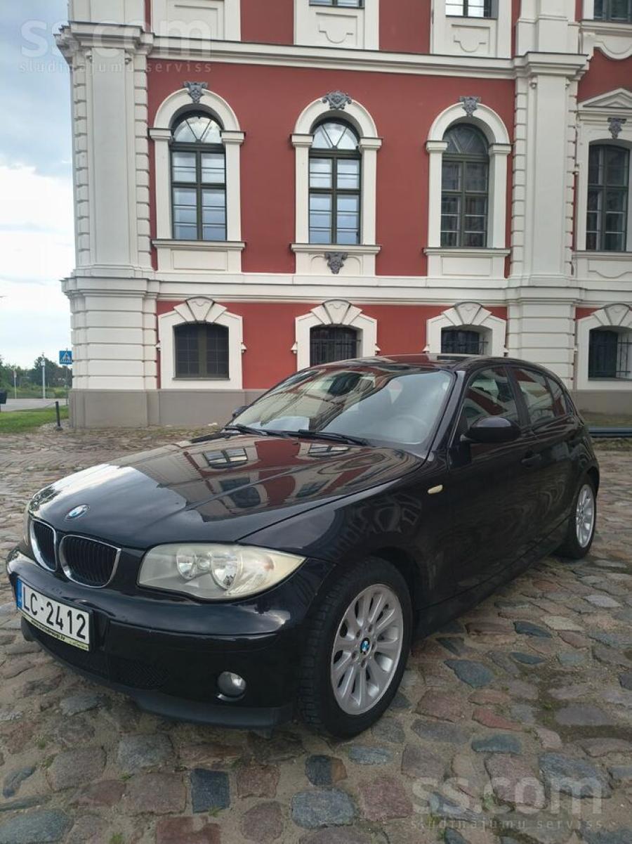 Melns BMW 116 2005 Jelgava, ar dzinēja tilpumu 1.60 L un nobraukumu 221 tūkst. km par 2000 €, foto 3 vietnē AUTOMOTO.COM.LV