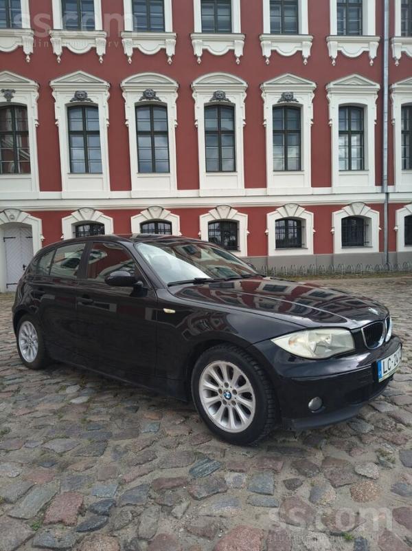 Черный БМВ 116 2005 в Елгава, объемом двигателя 1.60 л и пробегом 221 тыс. км за 2000 €, фото 3 на AUTOMOTO.COM.LV