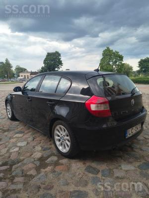 Melns BMW 116 2005 Jelgava, ar dzinēja tilpumu 1.60 L un nobraukumu 221 tūkst. km par 2000 €, foto 6 vietnē AUTOMOTO.COM.LV