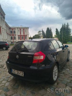 Melns BMW 116 2005 Jelgava, ar dzinēja tilpumu 1.60 L un nobraukumu 221 tūkst. km par 2000 €, foto 7 vietnē AUTOMOTO.COM.LV